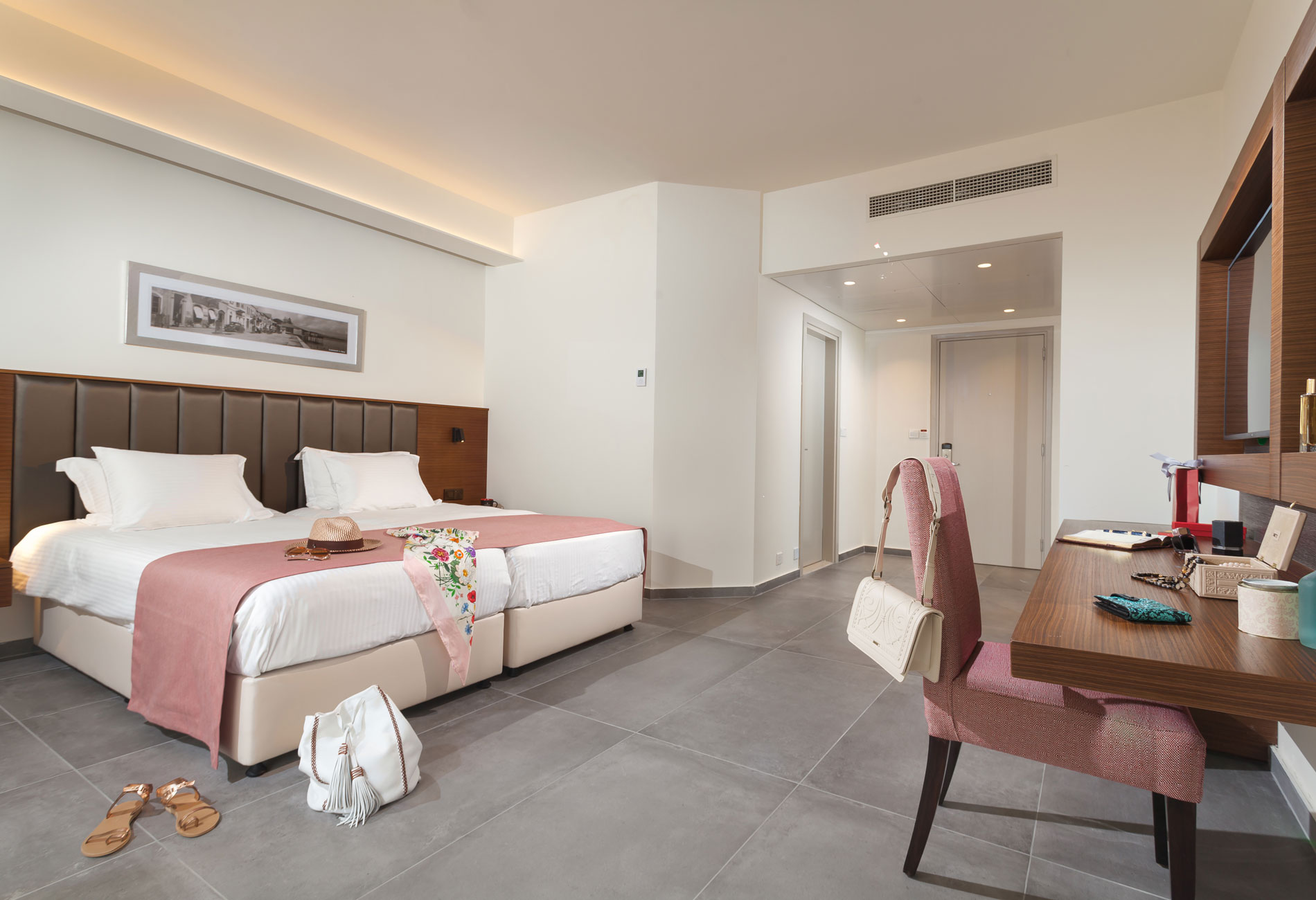 Stylish Inland View rooms, St Raphael Resort Limassol Cyprus